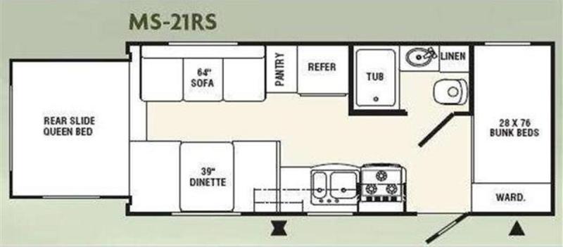 2008 Keystone RV Outback 21RS, PHOTOS, Details, Brochure, Floorplan