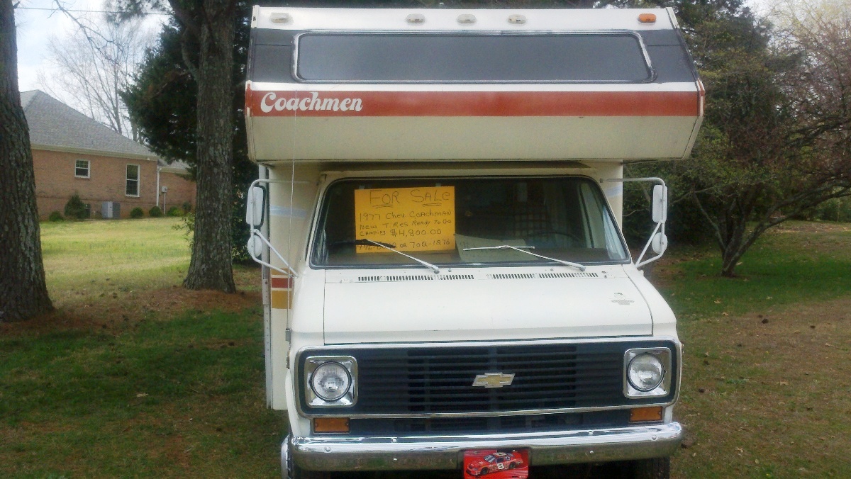 1977 Coachmen Leprechaun Class C RV FSBO in Muscle Shoals, Alabama